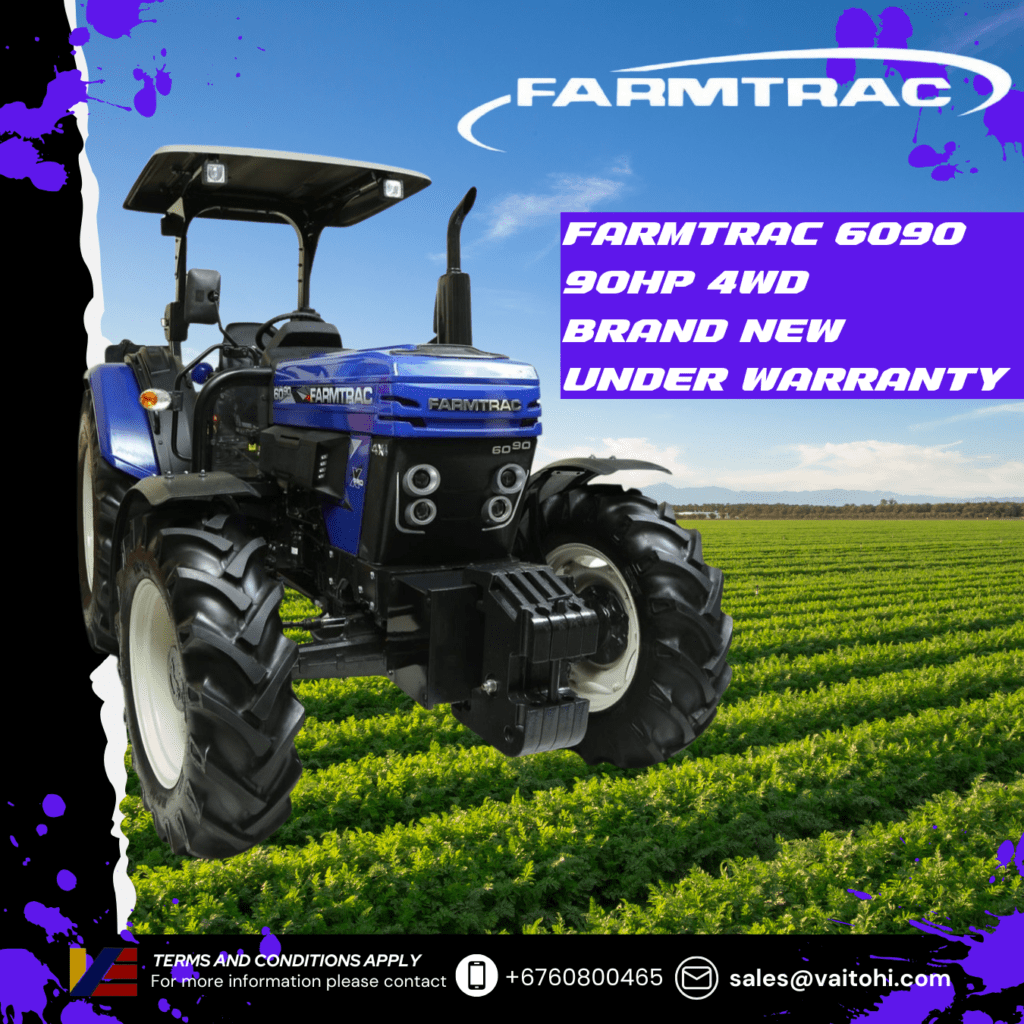 Farmtrac Tractor FT6090 PRO - VAITOHI Enterprises
